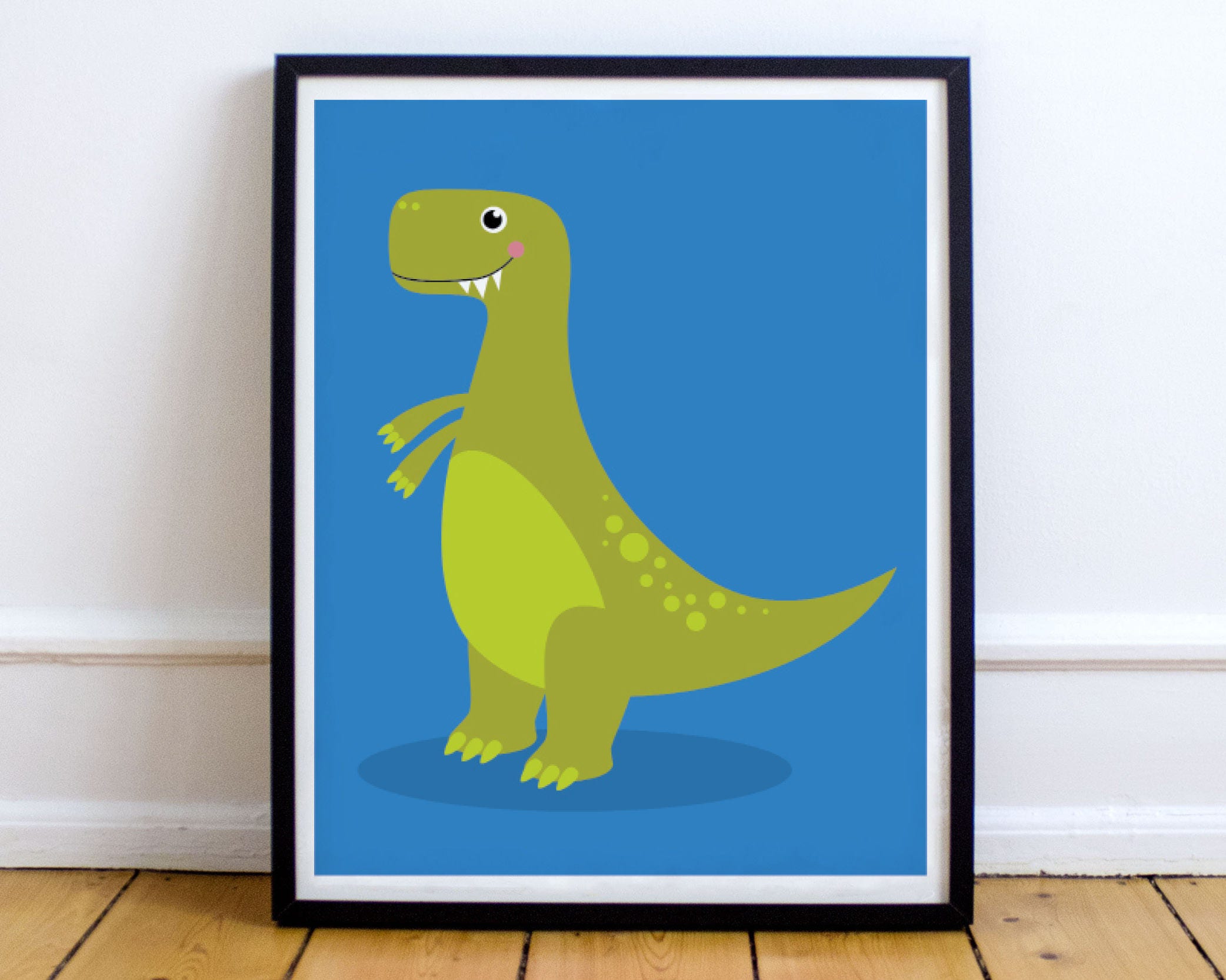 Dinosaur Printable Digital Art, Tyrannosaurus T Rex Printables Nursery ...