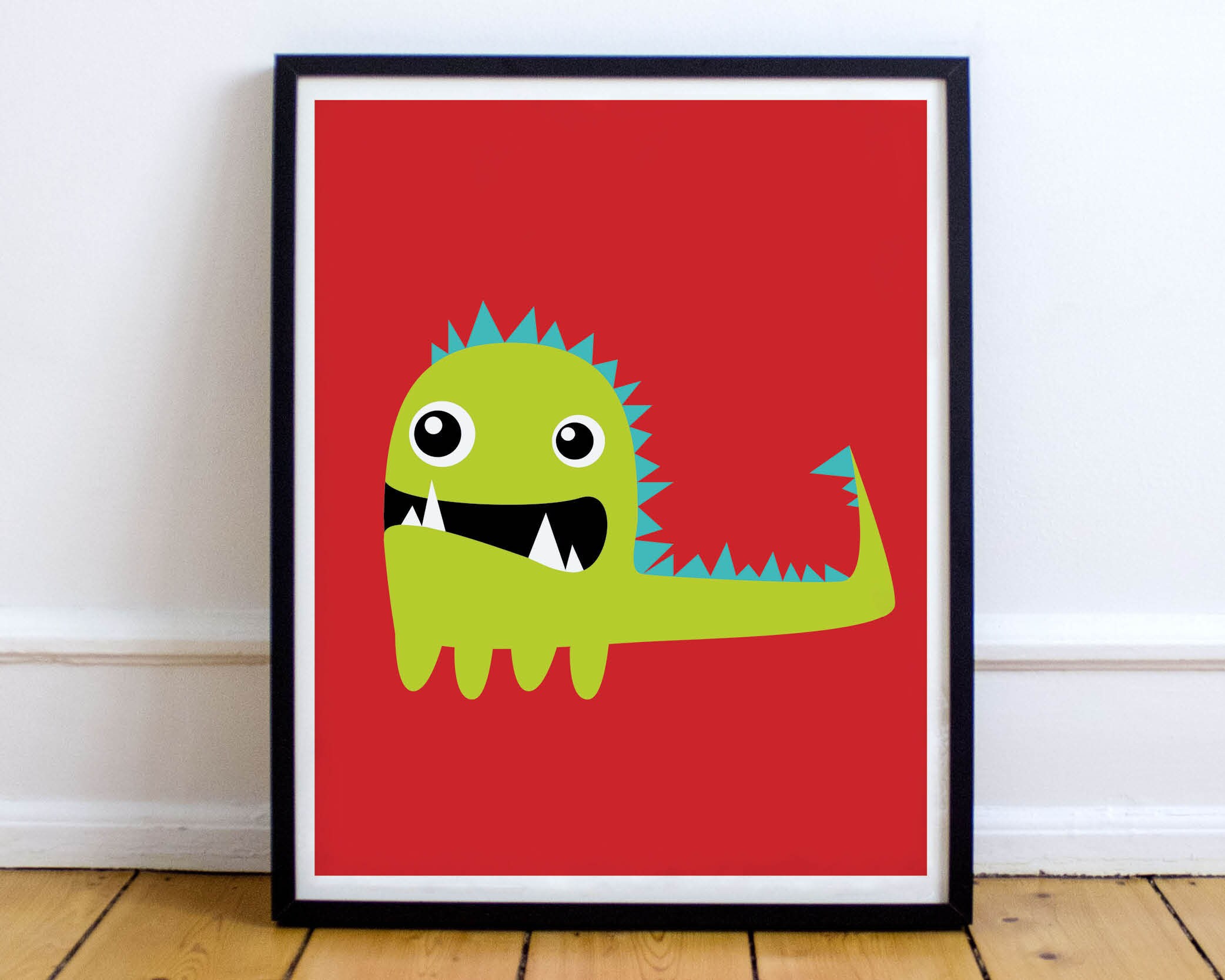 Monster Nursery Art, Cute Monster Nursery Printables, Downloadable ...