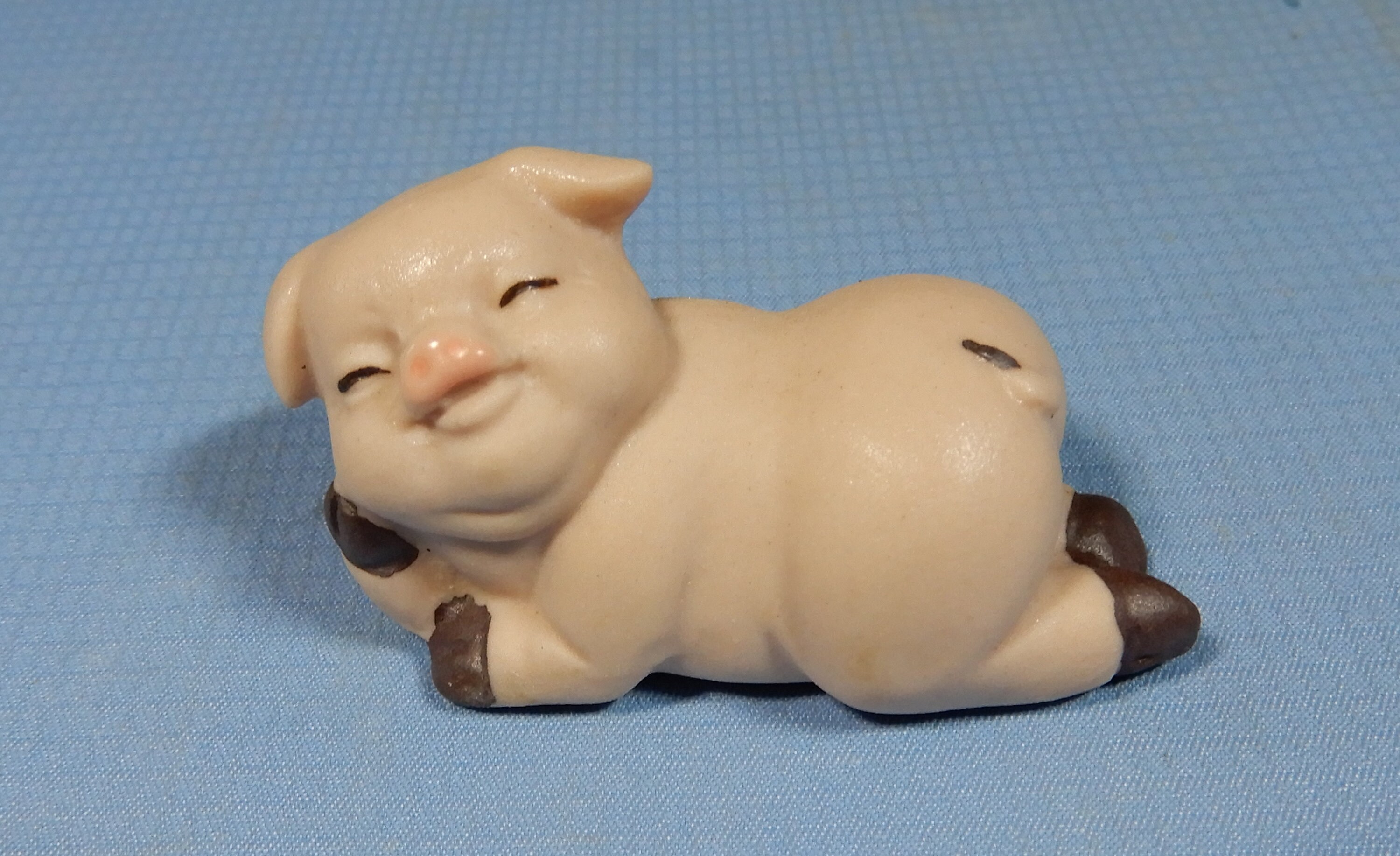 Vintage Rare Retired Ceramic Pigs Set of 5 Collectable Cute | Etsy