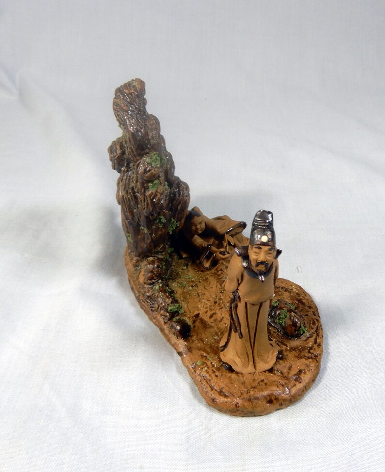 Antique Shiwan Fine Ceramic Diorama Teacher Pupil Garden Scene - Etsy