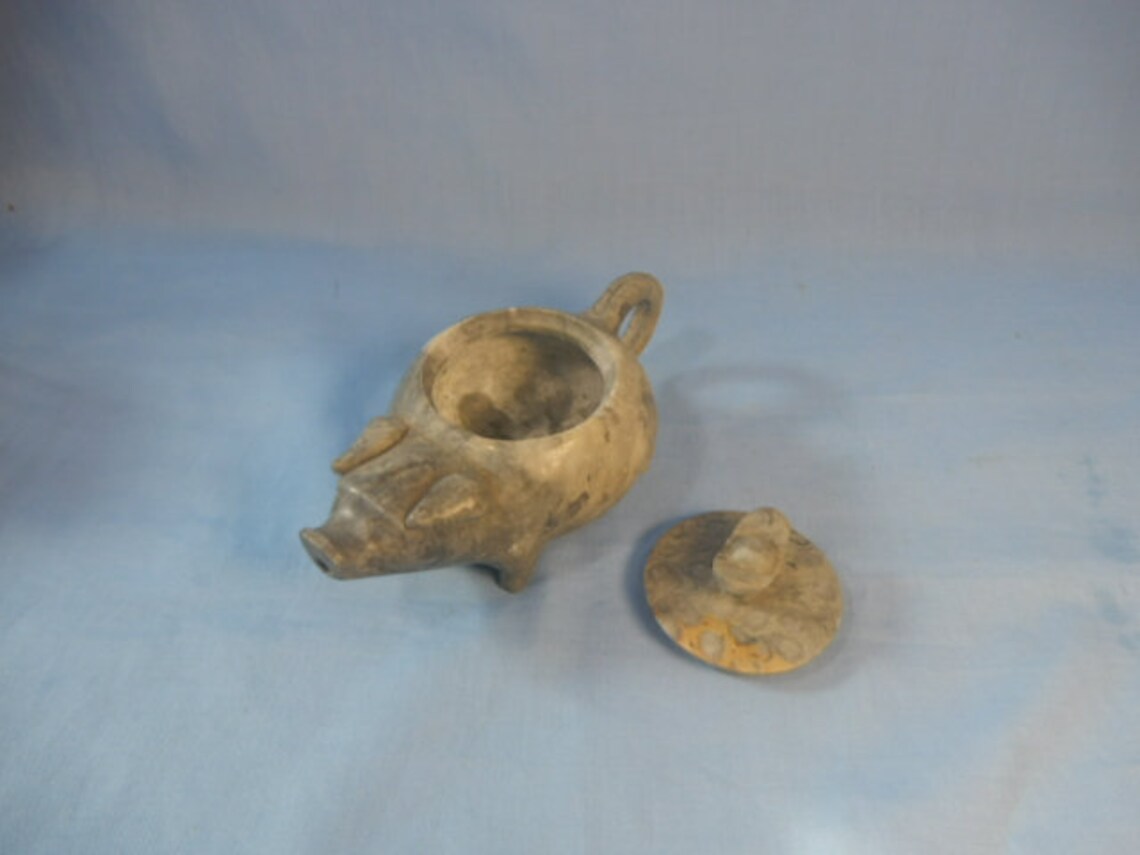 Chinese Antique Soapstone Water Dropper Circa Late Qing Dynasty Rarely ...