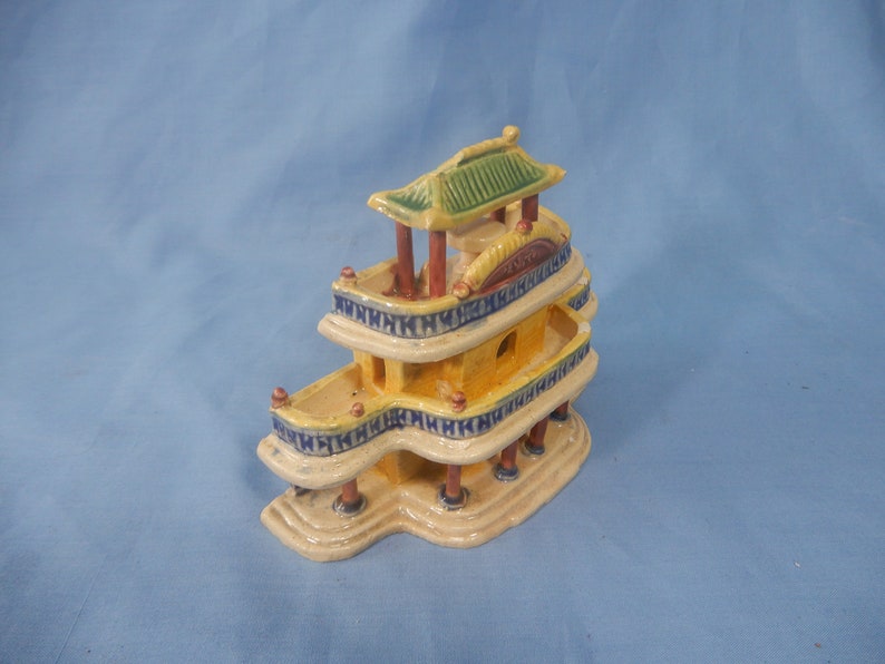 Rare Vintage Chinese Ceramic Mansion Hand Crafted Painted - Etsy