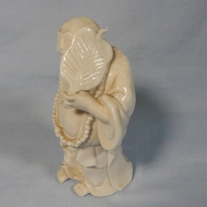 Antique Blanc De Chine Dehua Porcelain Buddha Fine Details Circa Early ...