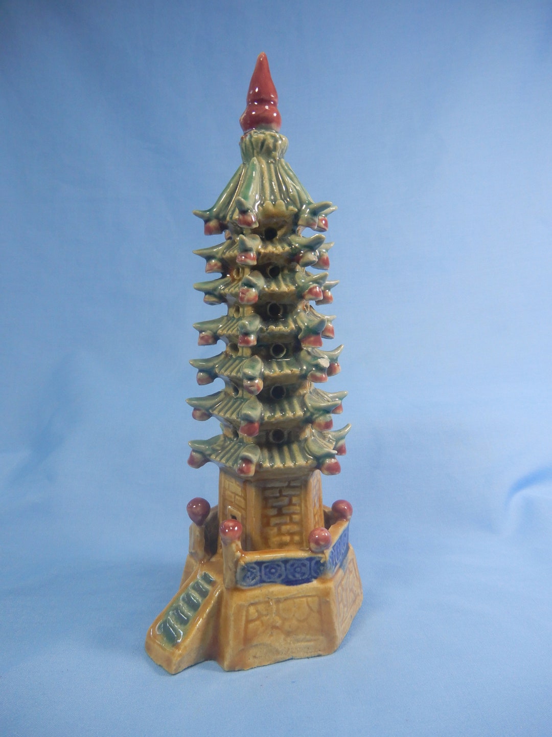 Vintage Chinese Ceramic Pagoda Circa Early to Mid 20th Century - Etsy
