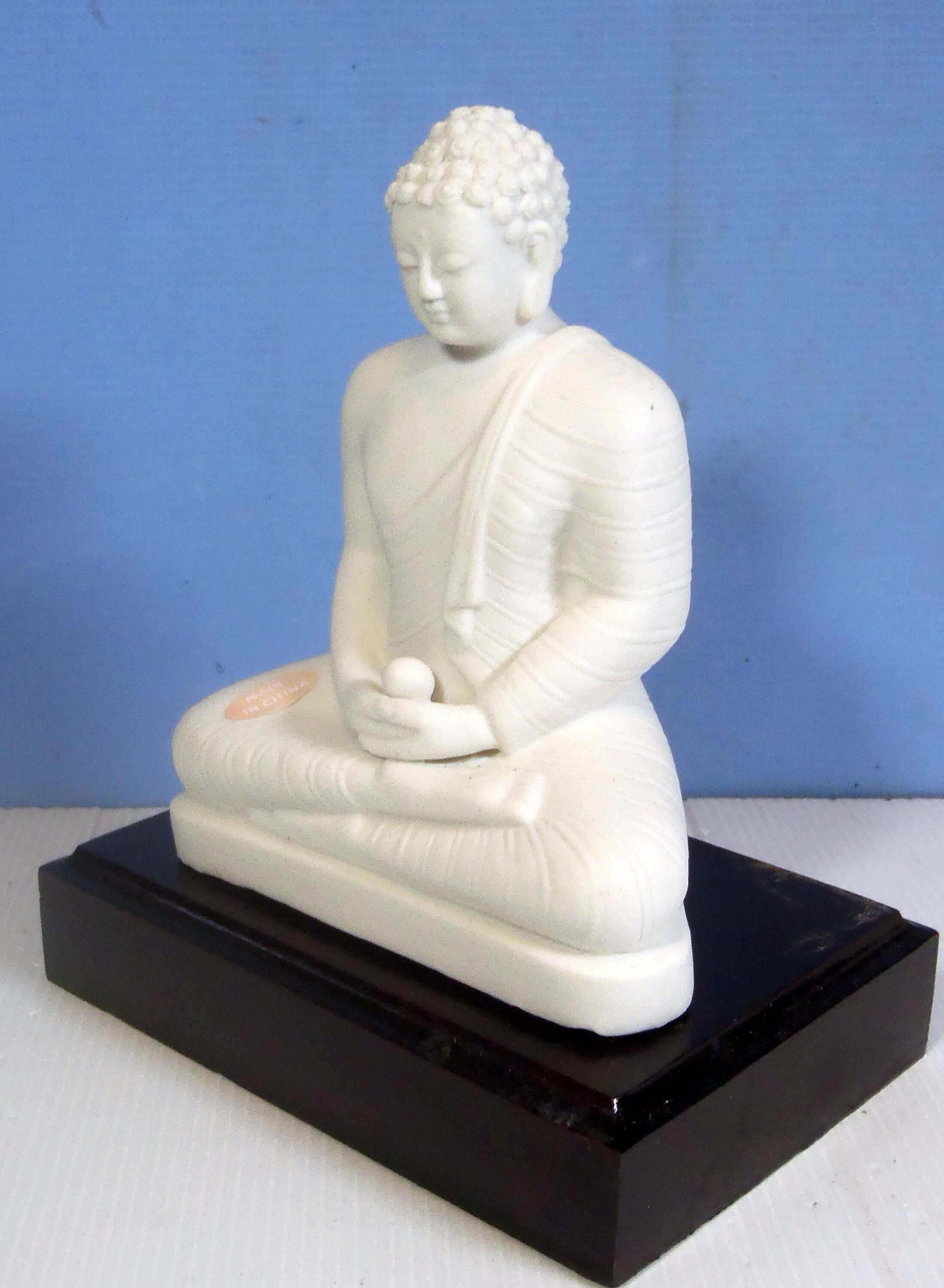 Vintage Blanc De Chine Dehua white porcelain Buddha Statue | Etsy