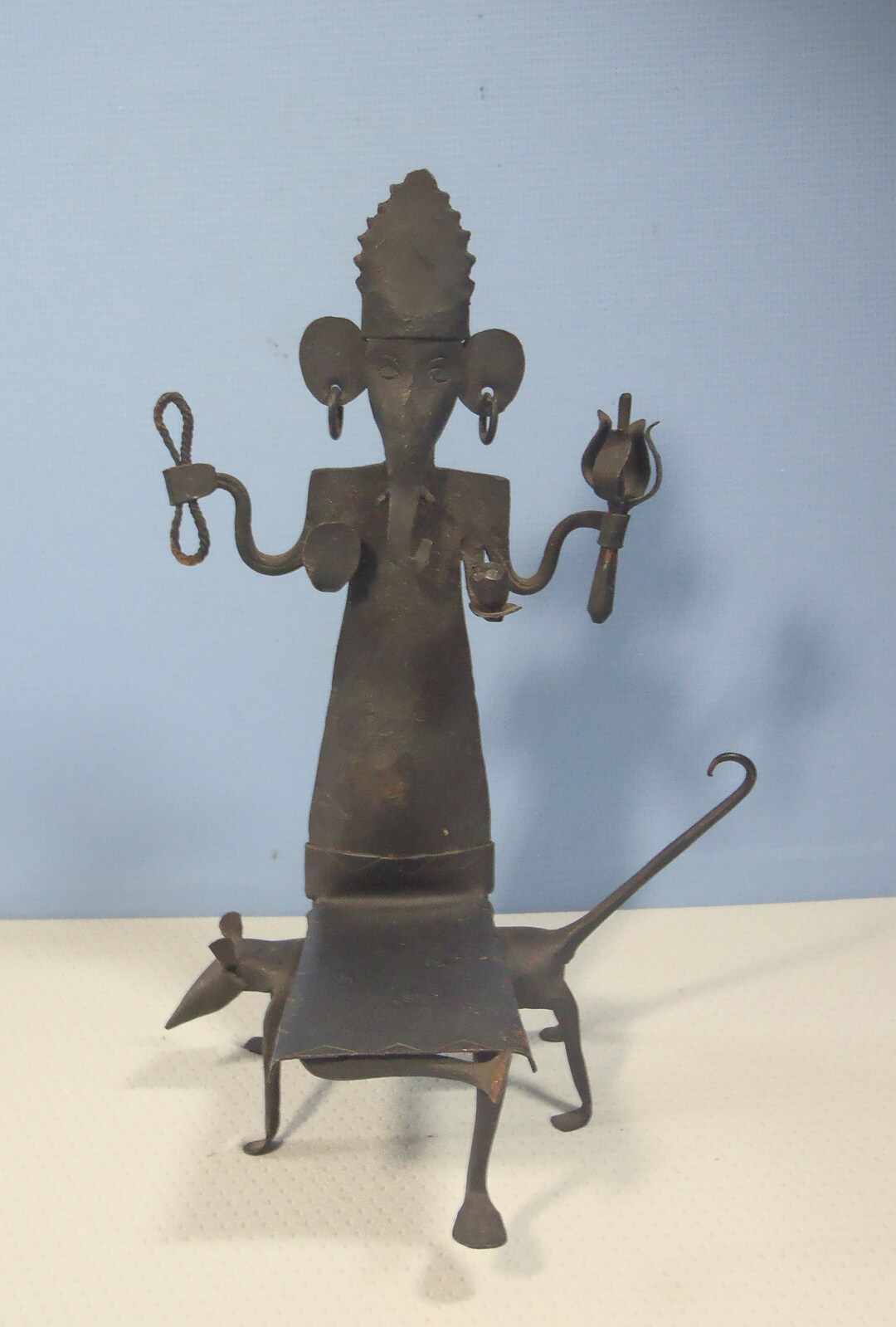 Vintage Hand Crafted Metal Sculpture Circa Early to Mid 1900s - Etsy