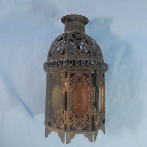 Antique Copper Candle Lamp Hand Crafted Circa Early 20th Century ...