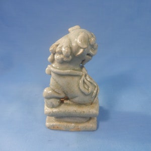 Qing Dynasty 1644-1911 Antique Porcelain Miniature Foo Dogs - Etsy