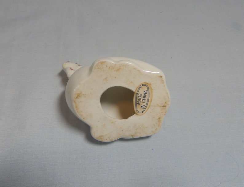 Vintage White Porcelain Chicken Pair Hand Crafted Hand Painted | Etsy