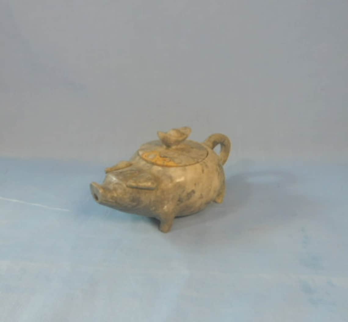 Chinese Antique Soapstone Water Dropper Circa Late Qing Dynasty Rarely ...