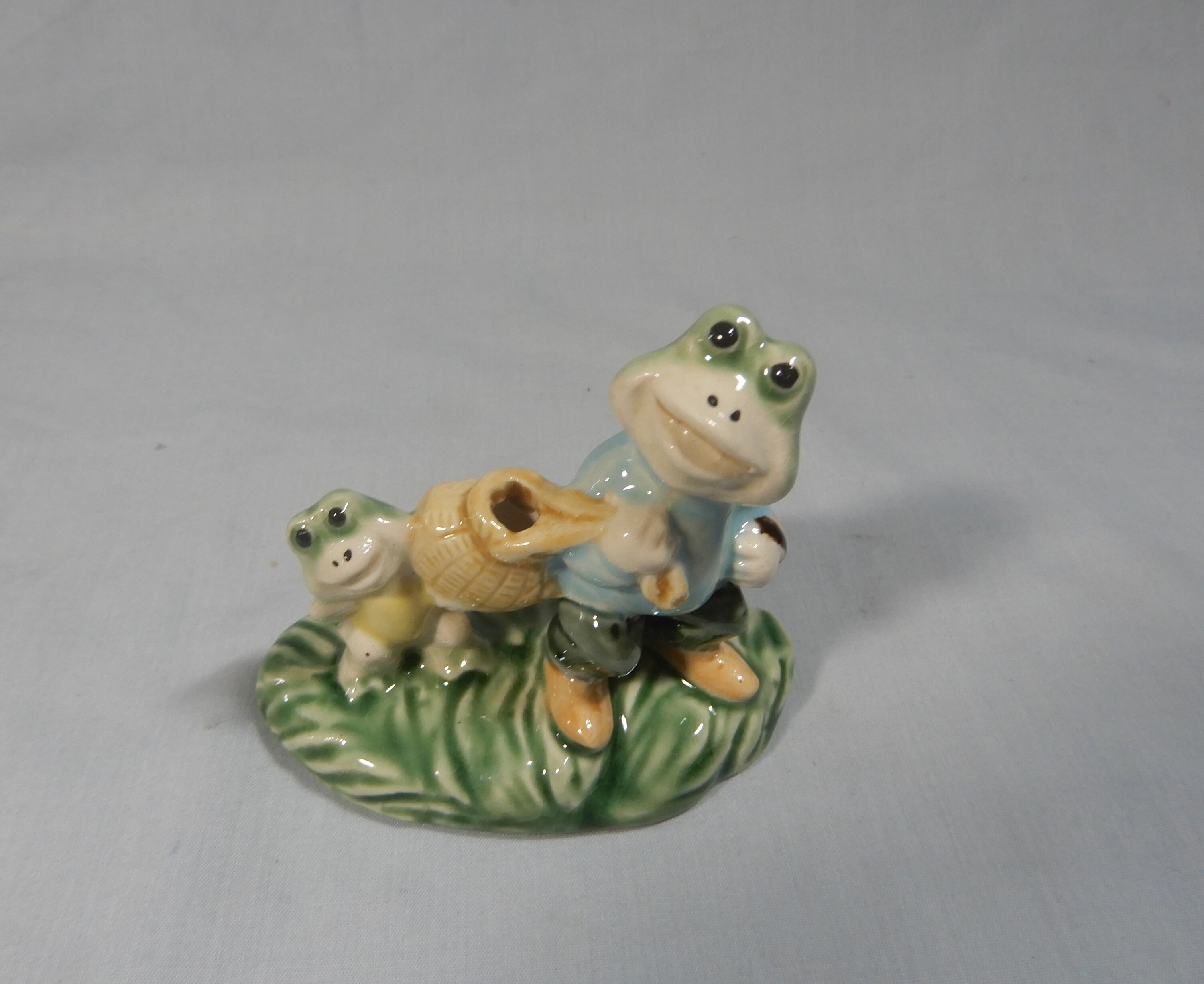 Vintage Ceramic Frogs Fishing Circa: Mid Century Hand Craft - Etsy Canada