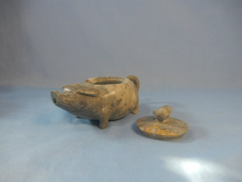 Chinese Antique Soapstone Water Dropper Circa Late Qing Dynasty Rarely ...