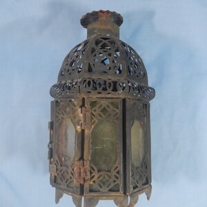 Antique Copper Candle Lamp Hand Crafted Circa Early 20th Century ...