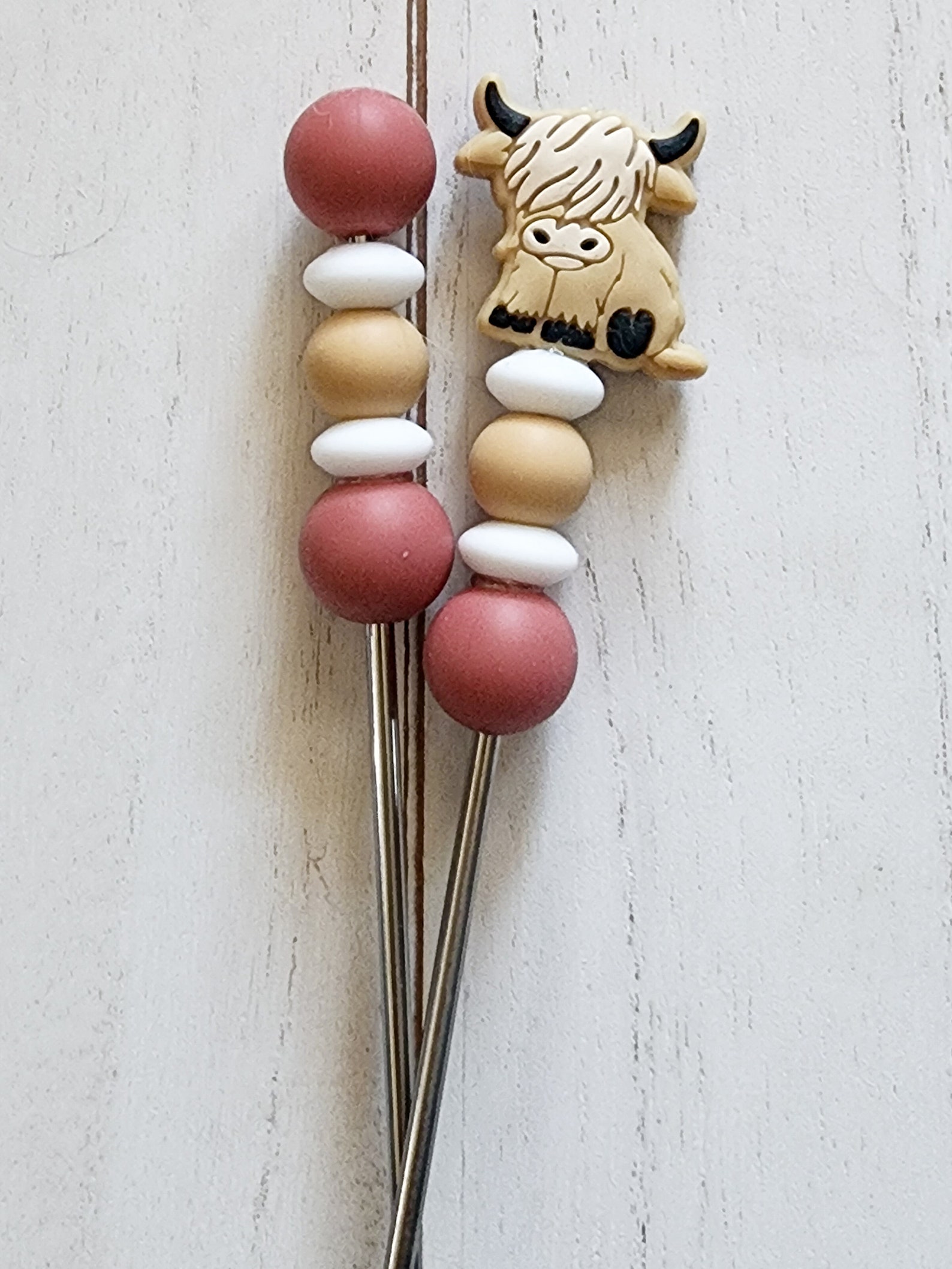Tan Highland Cow Amigurumi Sticks - Etsy