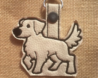 Golden Retriever Key Chain - Etsy