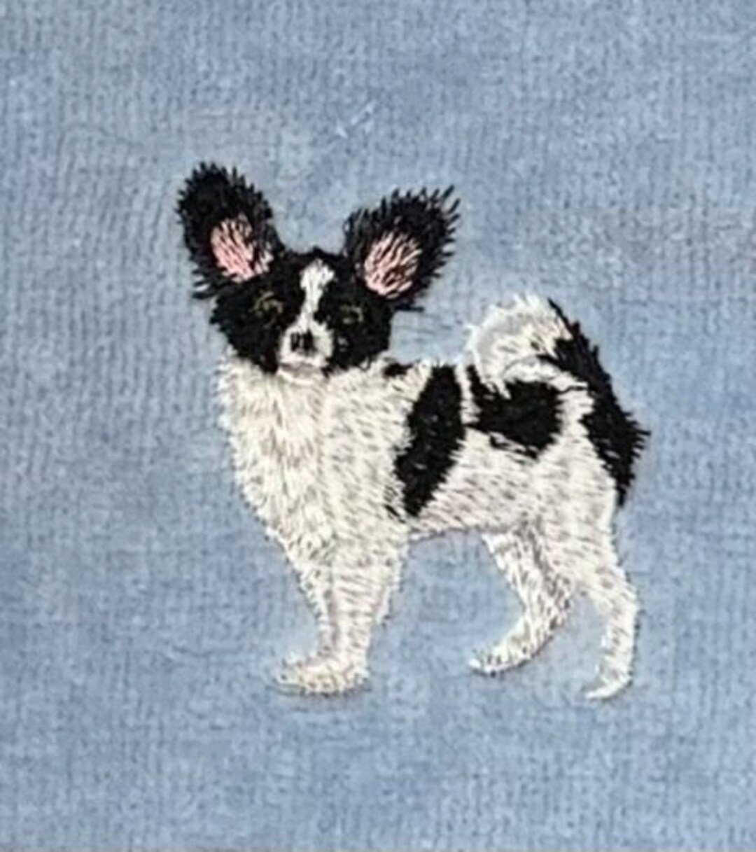 Papillon Tote Bag, Custom, Embroidered, Gift, Personalized - Etsy