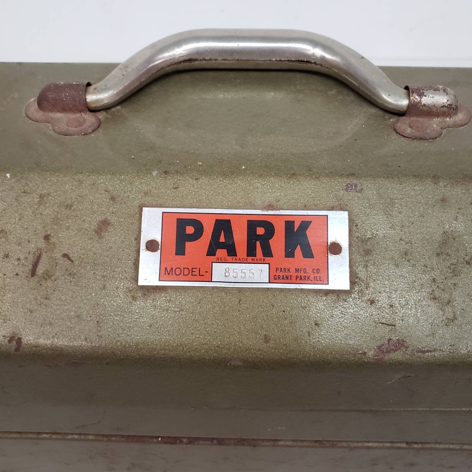 Vintage Machinist Toolbox Tombstone Style Park Tool Box - Etsy