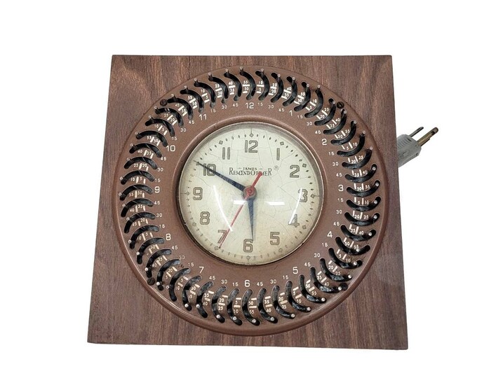 Vintage Remindometer Timer Antique Electric Alarm Clock - Etsy