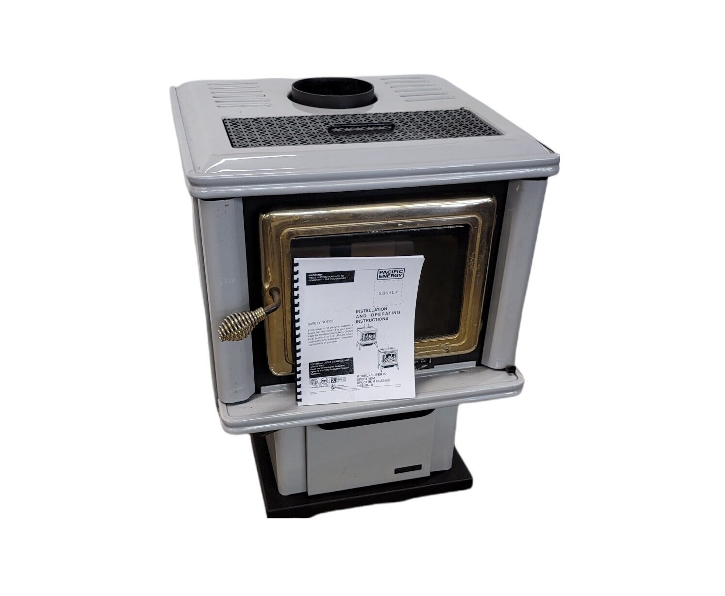 Pacific Energy Super Series Spectrum Wood Stove Air Tight - Etsy
