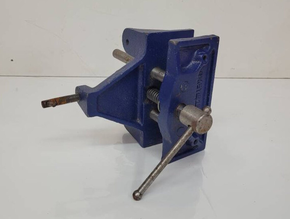 Benchtop Vise Mastercraft Workbench Tools - Etsy