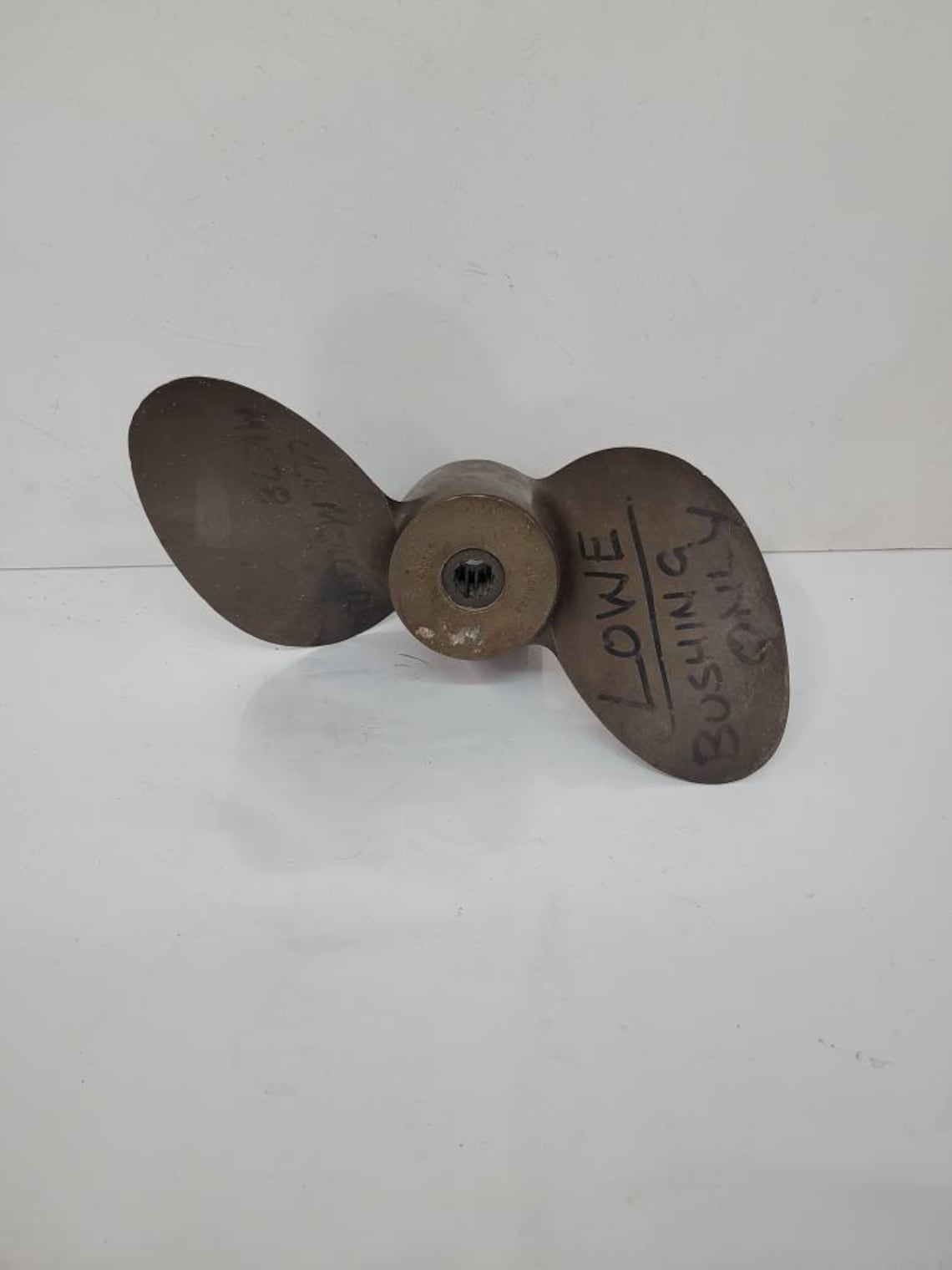 Brass Boat Propeller Double Fin Lowe Bushing - Etsy