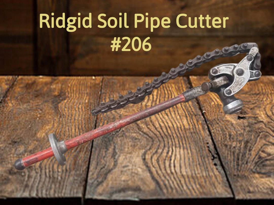 Ridgid Soil Pipe Cutter Ridgid 206 - Etsy