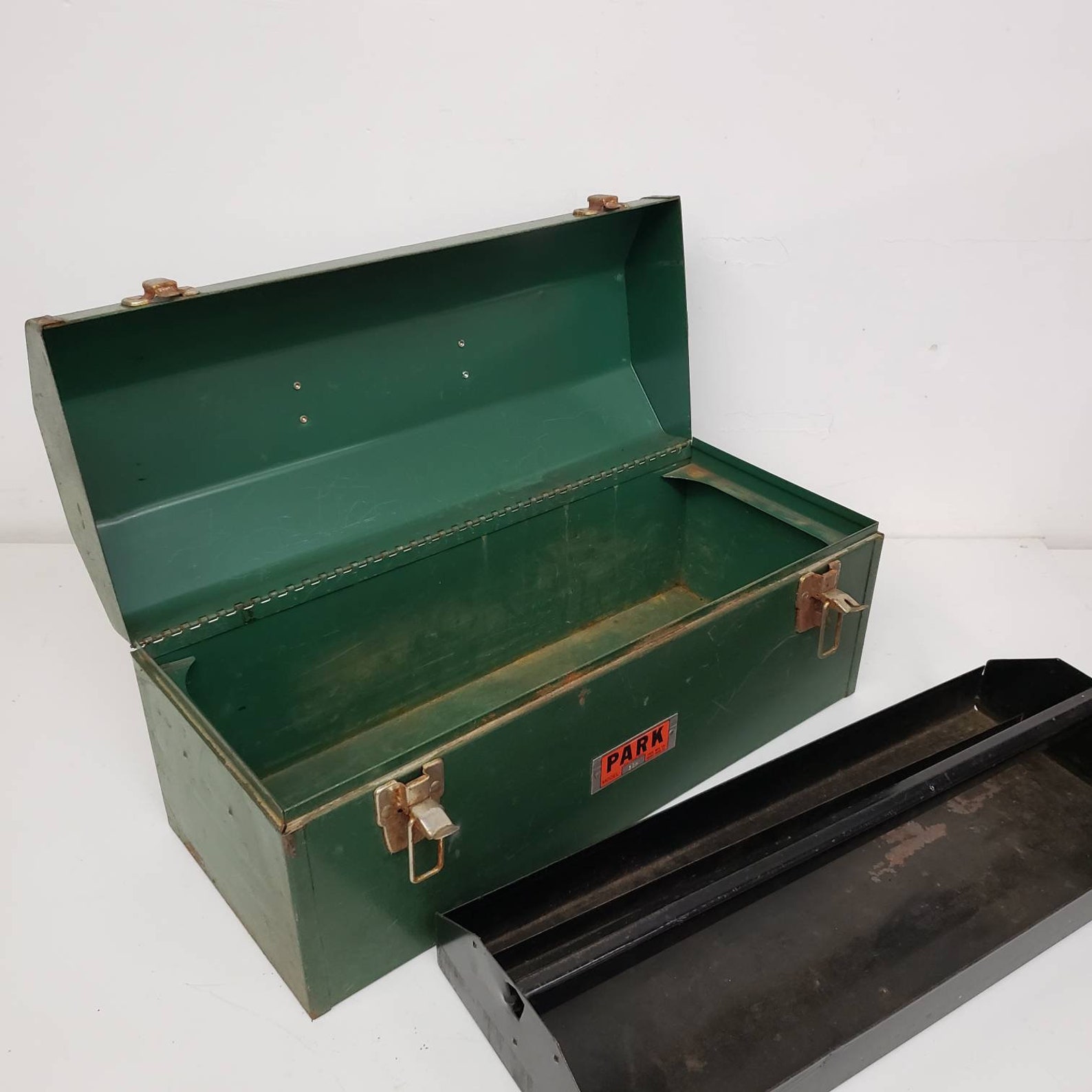 Vintage Machinist Toolbox Tombstone Style Park Tool Box - Etsy
