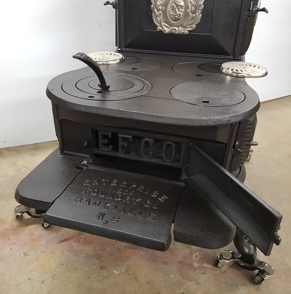 1909 Enterprise Queen Step Cook Stove Wood / Coal Stove | Etsy