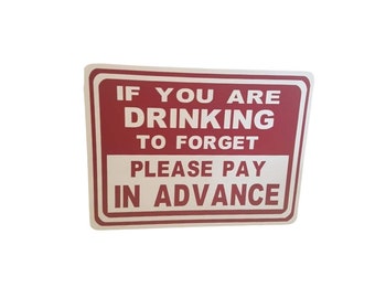 Funny Bar Sign Drinking Before Noon Makes You a PIRATE, Not an ...