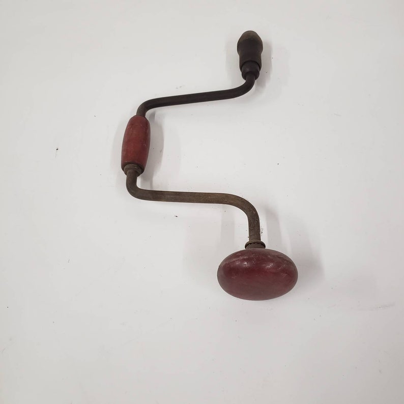 Bit Brace Drill Hand Crank Wooden Carpentry Hand Tools | Etsy