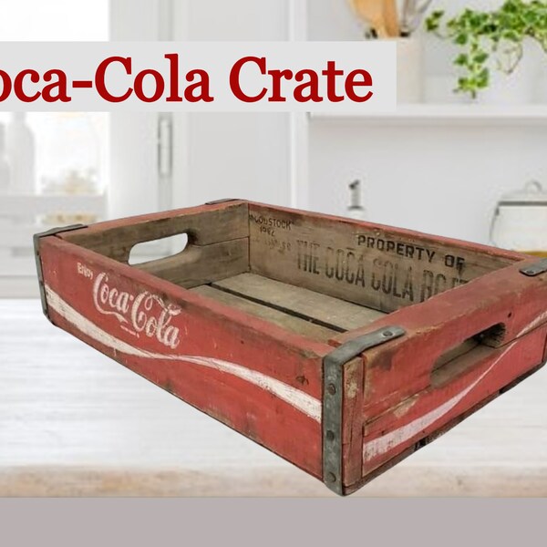 Coca Cola Crate - Etsy