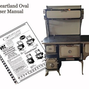 Wood Cook Stove Kitchen Range Heartland Oval - Etsy