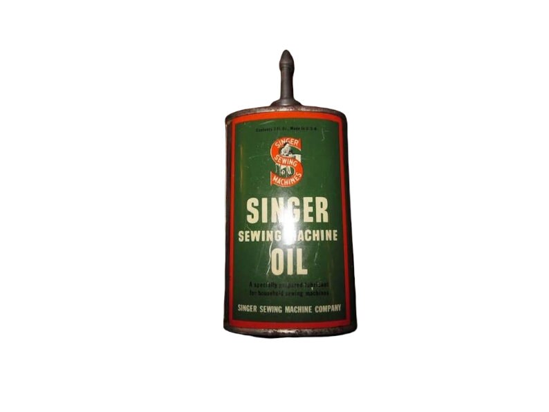 Vintage Singer Sewing Machine Oil Tin With Lead Top 3 Oz. - Etsy