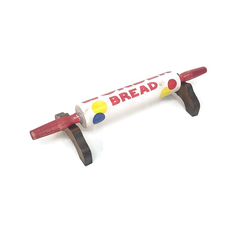 Wooden Rolling Pin Wonder Bread Kitchen Decor Baker Gift - Etsy