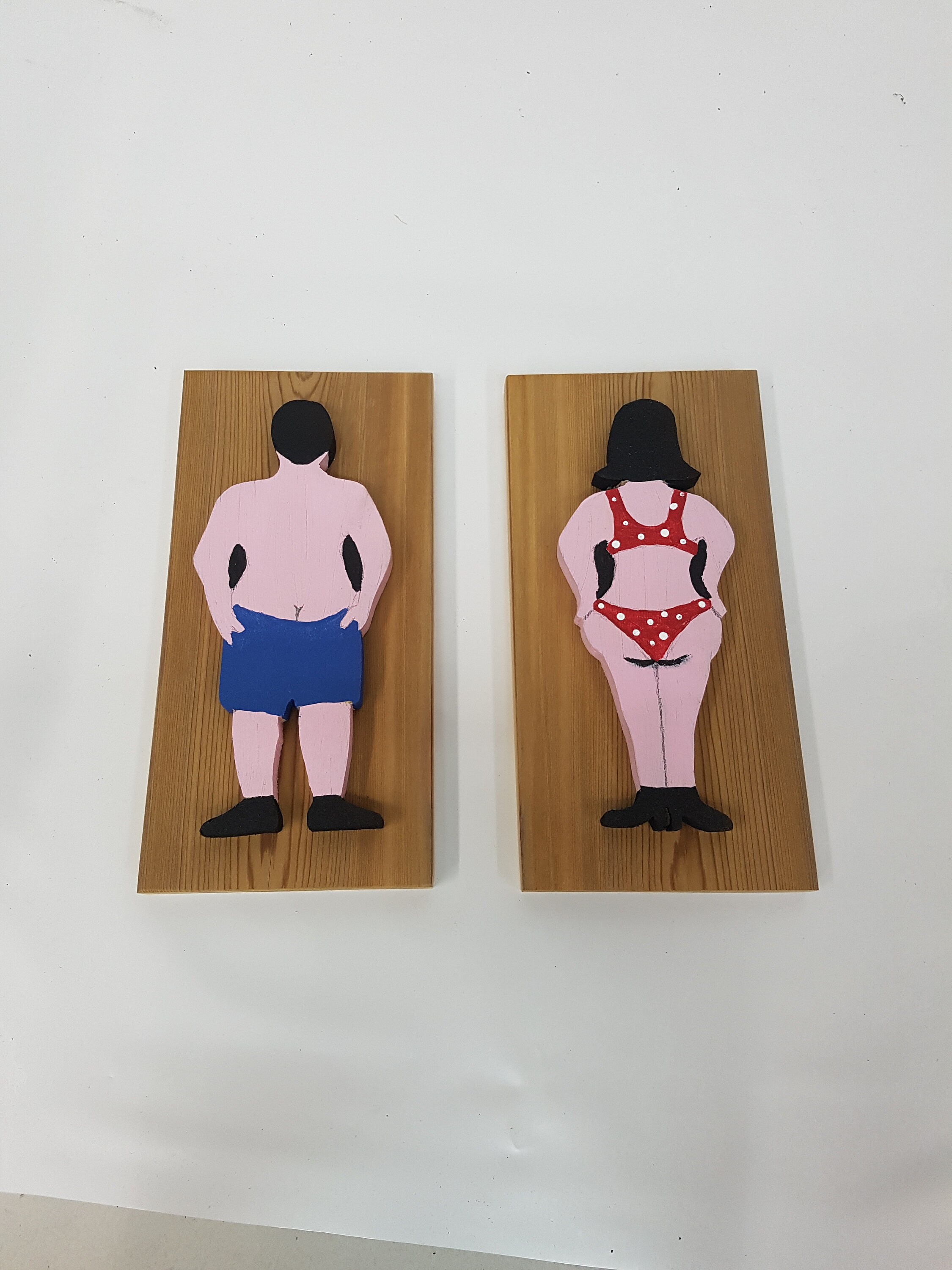 Beach House Bathroom Signs Bikini Bathing Suit - Etsy