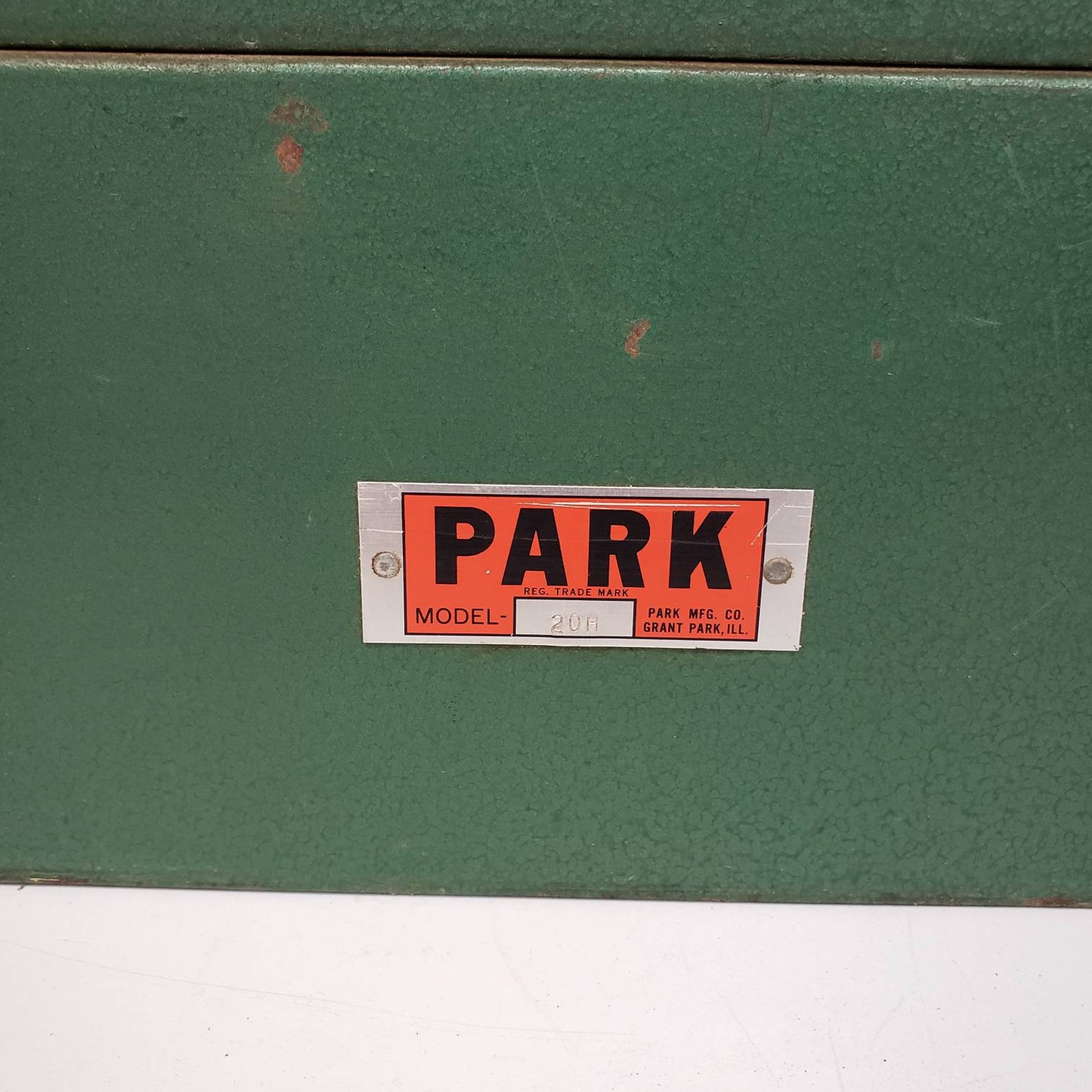 Vintage Machinist Toolbox Tombstone Style Park Tool Box - Etsy