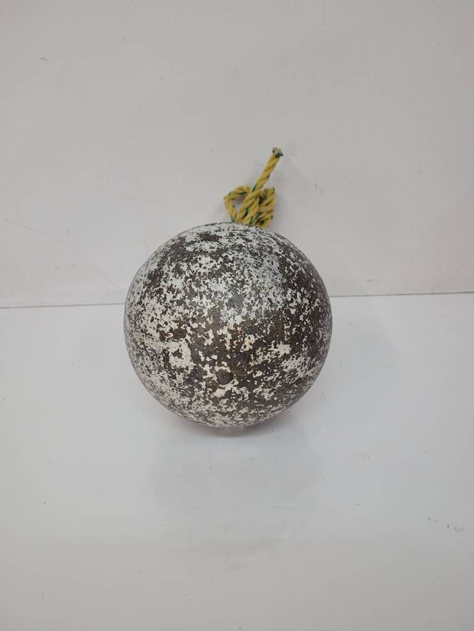 Antique Nautical Fishing Buoy / Float Newfoundland / Maine Lobster ...