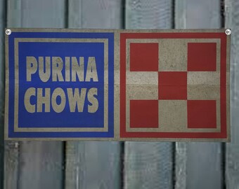 Purina Feed Sign - Etsy