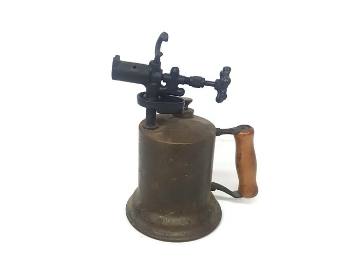 Antique Brass Plumbers Blow Torch - Etsy