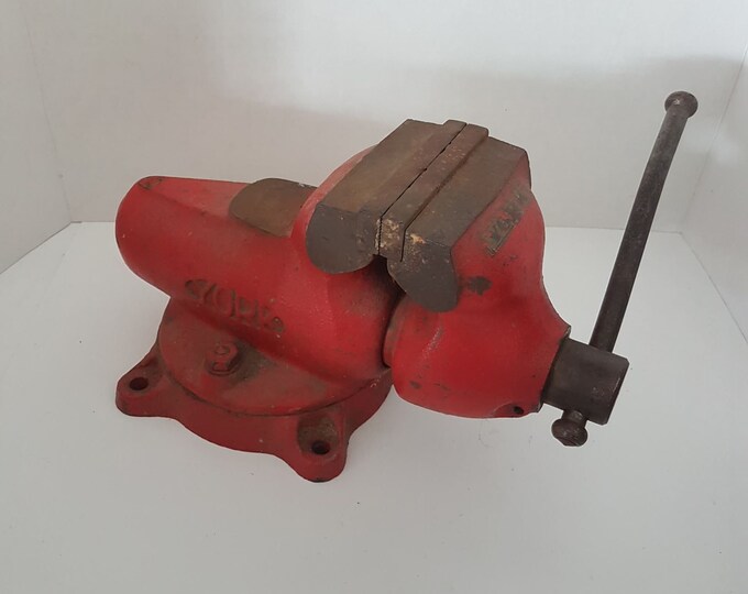 York 100 Bench Swivel Bullet Anvil Vise - Etsy