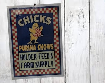 Purina Sign - Etsy