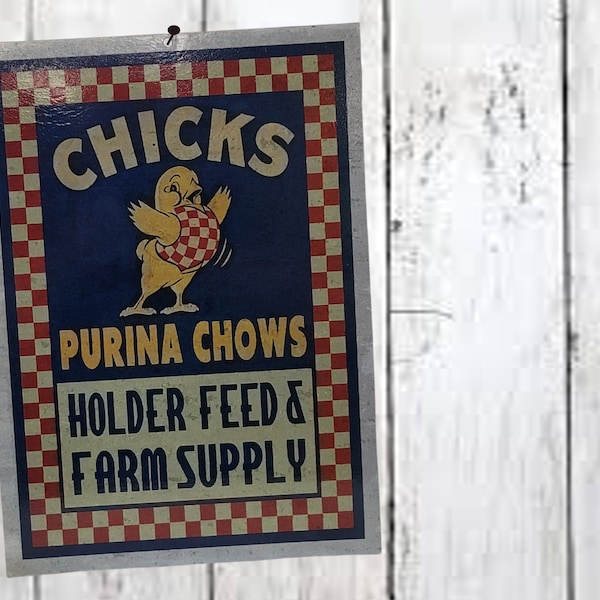 Rustic Chow Chow Signs - Etsy