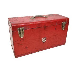 Vintage Machinist Toolbox Beach Tool Box Smiths Falls Ontario - Etsy