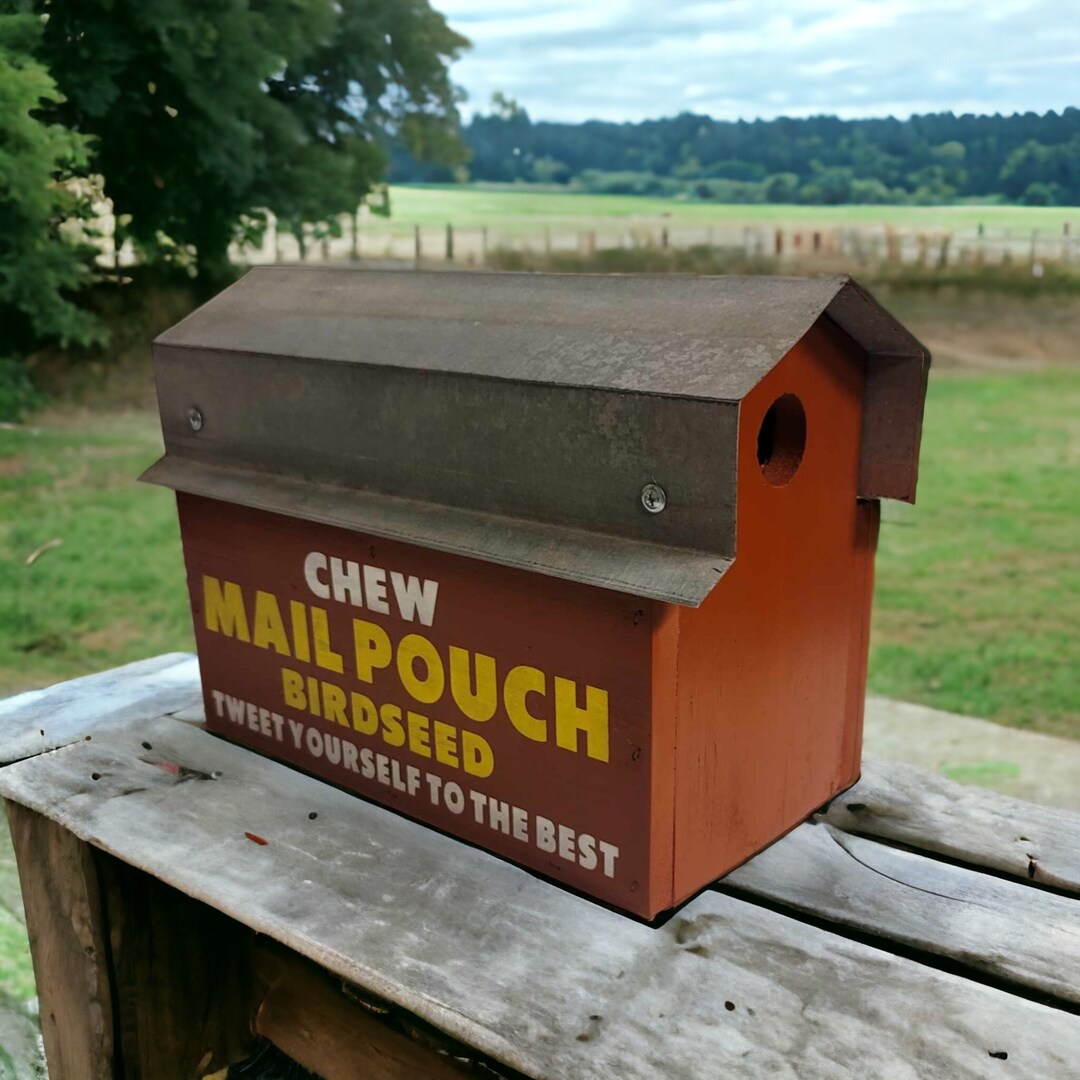 Birdhouse Mail Pouch Bird House Barn Farmhouse Decor - Etsy