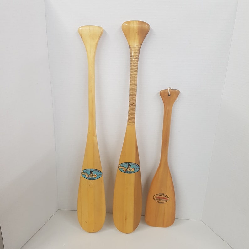 Miniature Canoe Paddle Little Hiawatha Redtail Paddle Co - Etsy