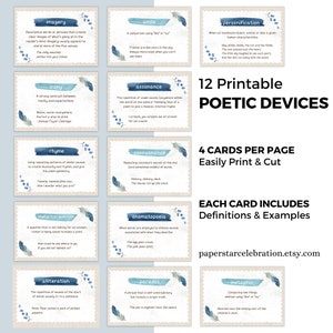 Poetry Tea Party Printable Bundle: Poems, Recipes, Decor (digital ...