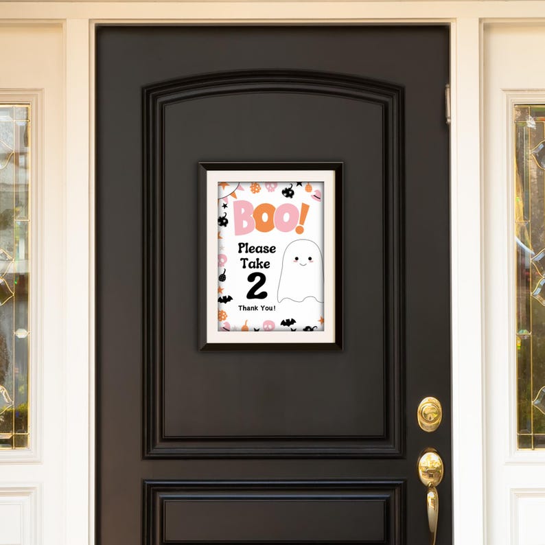 Printable Trick or Treat Porch Signs | Instant Download for Halloween ...