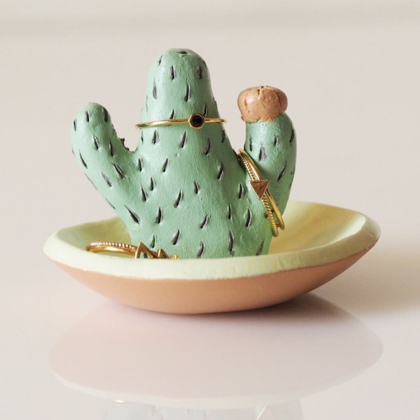 Cactus Ring Holder - Etsy