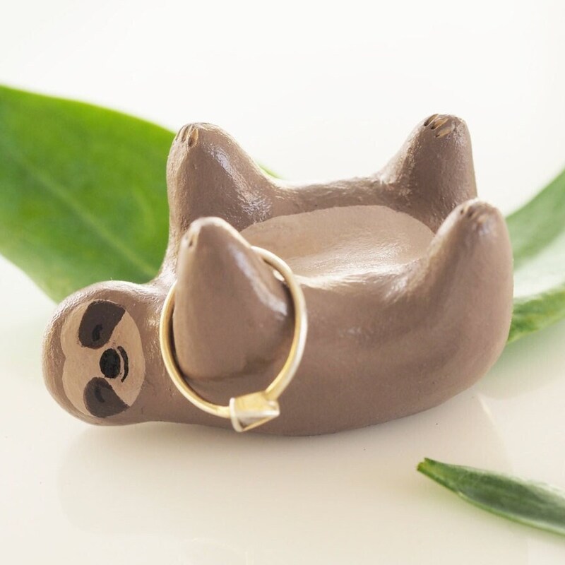 Sloth Ring - Etsy