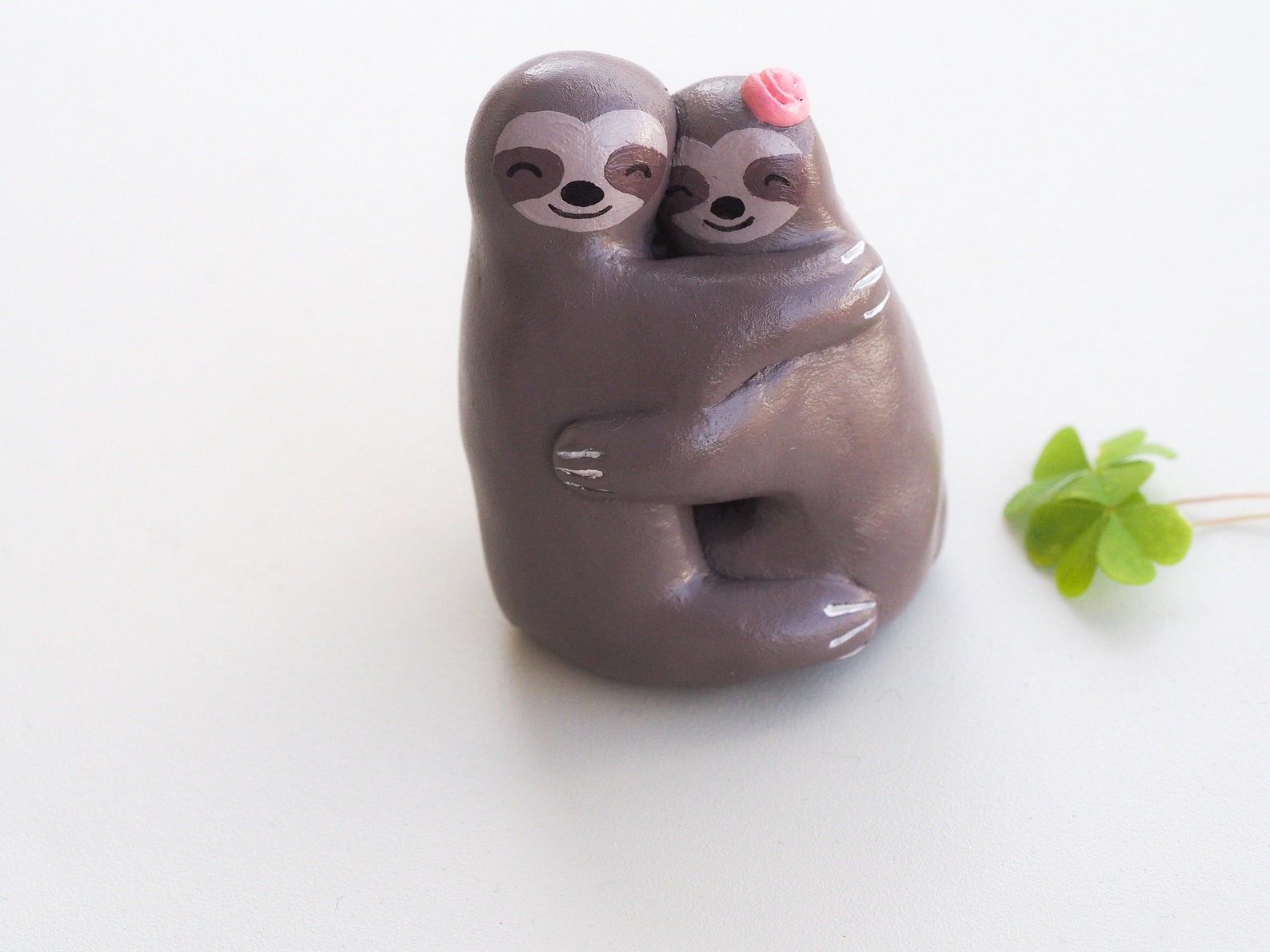 Cute Sloths Sloth Gifts Sloth Cake Topper Hugging Sloths | Etsy